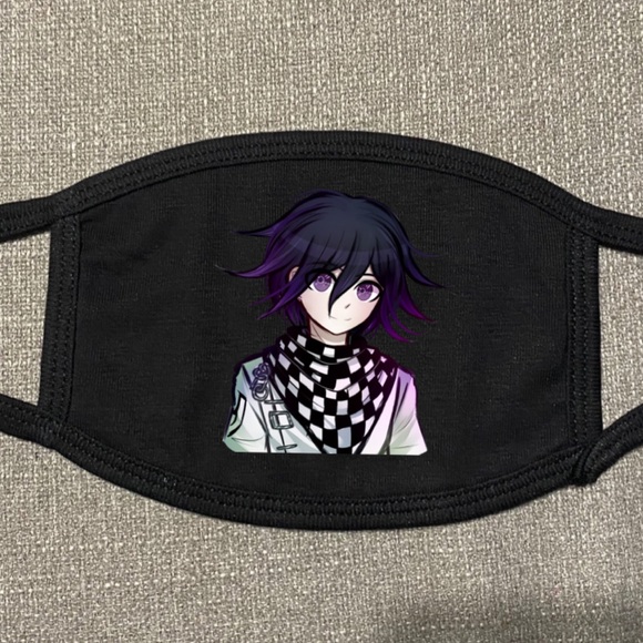 Hand Crafted | Accessories | Kokichi Oma Danganronpa Anime Face Mask ...